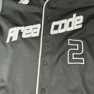 New Balance | Shirts | New Balance Area Code Baseball Jersey Size 4 ...